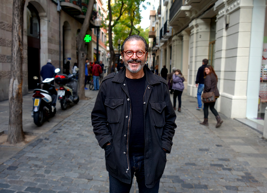 Pep Munné, actor i pregoner de Sant Andreu de Palomar